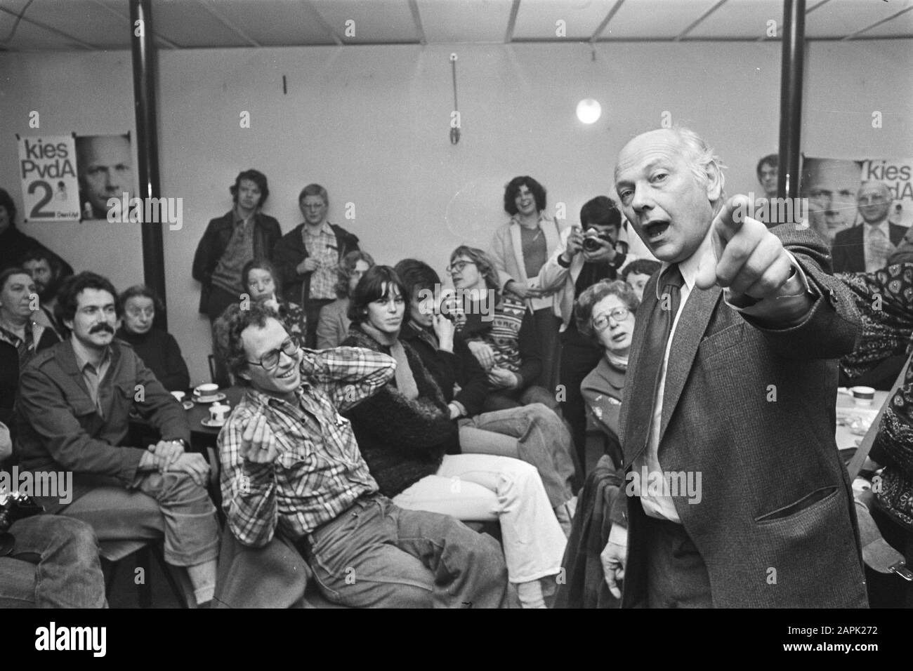 Local election campaign in Black and White Stock Photos & Images - Alamy
