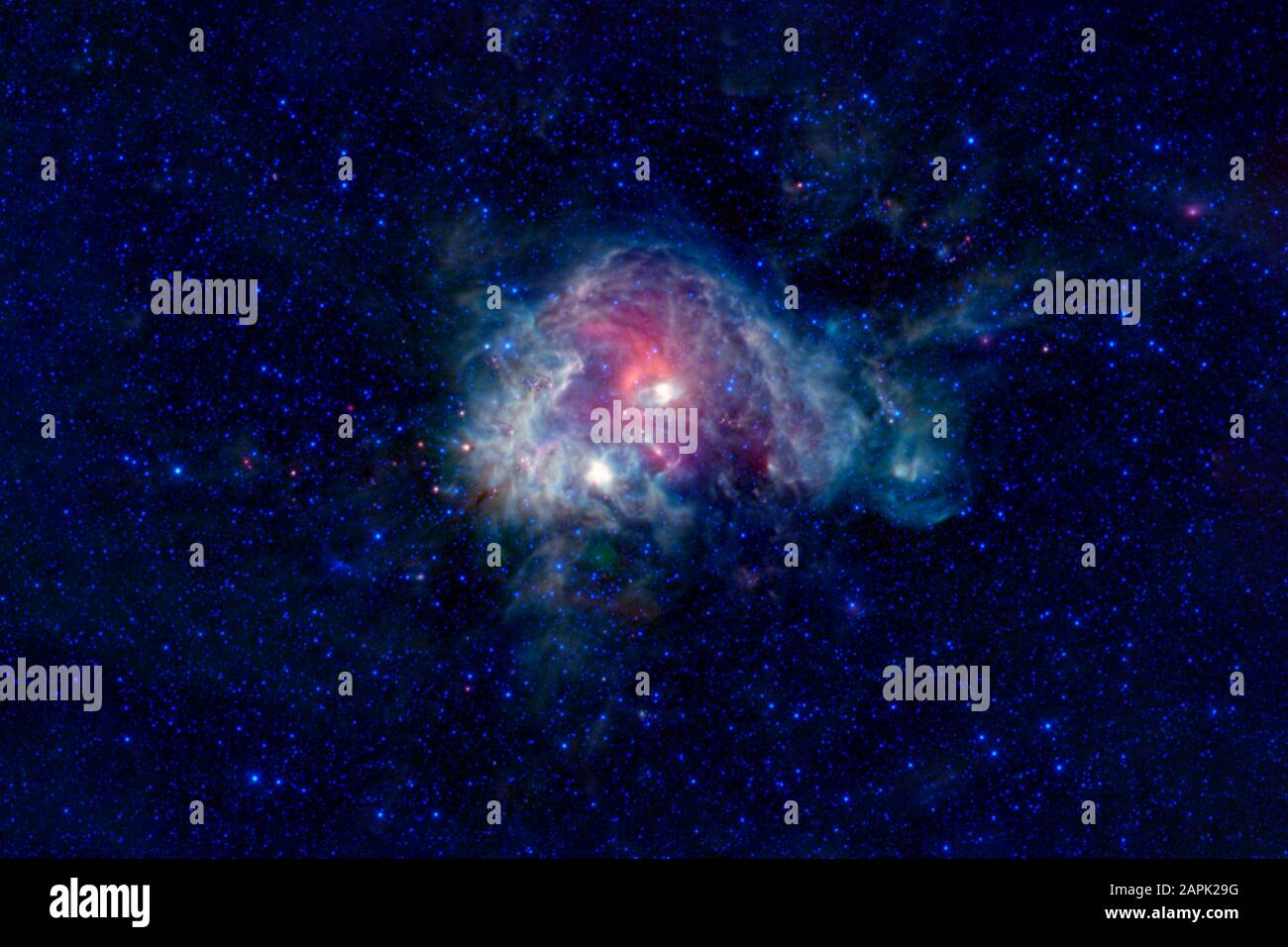 Distant cosmic nebula elements hi-res stock photography and images - Alamy