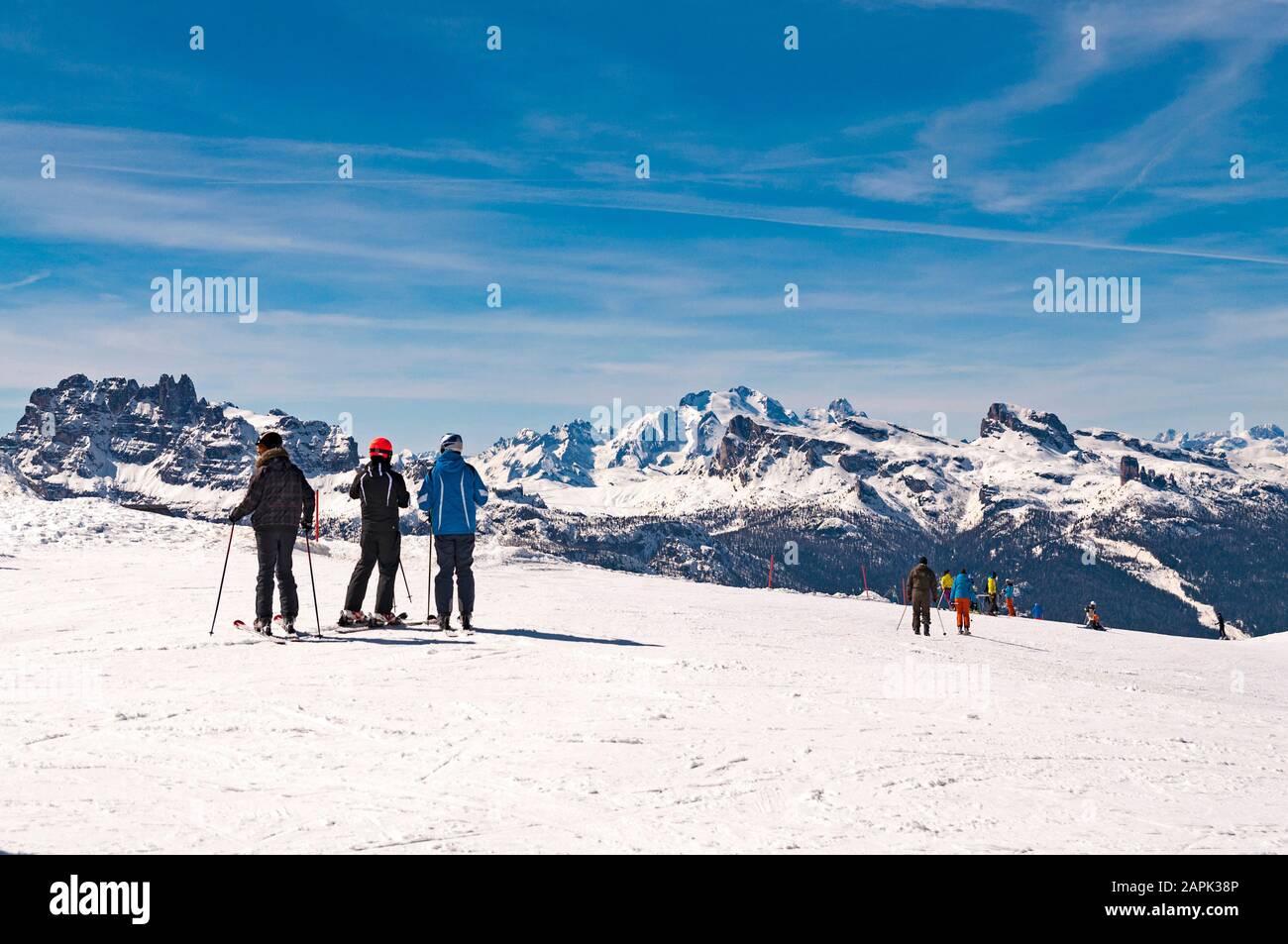 Cortina ski resort hi-res stock photography and images - Alamy