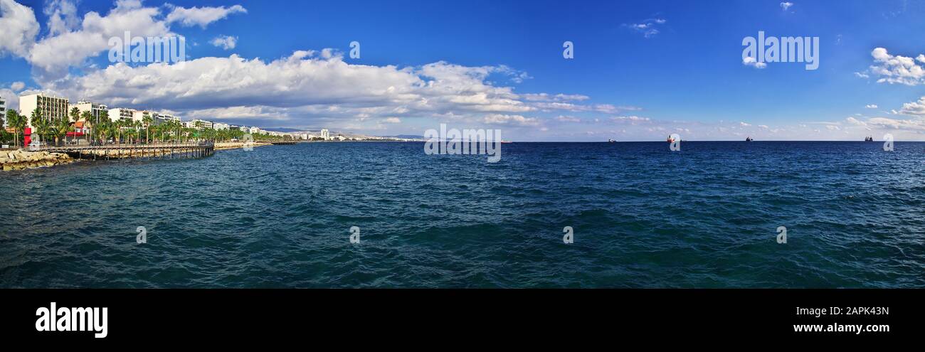 The waterfront in Limassol, Cyprus Stock Photo - Alamy