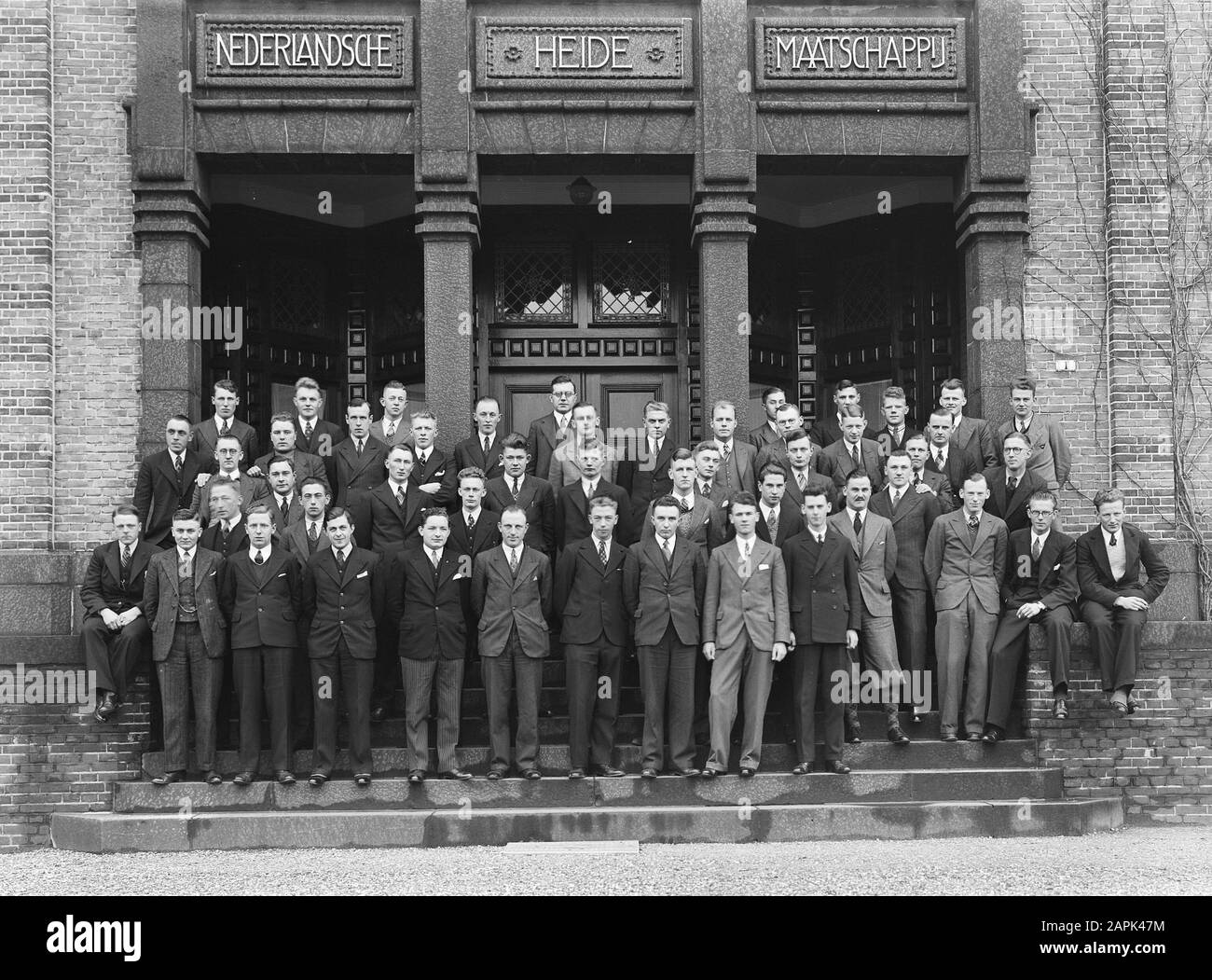 course students, group photos Date: undated Keywords: course students ...