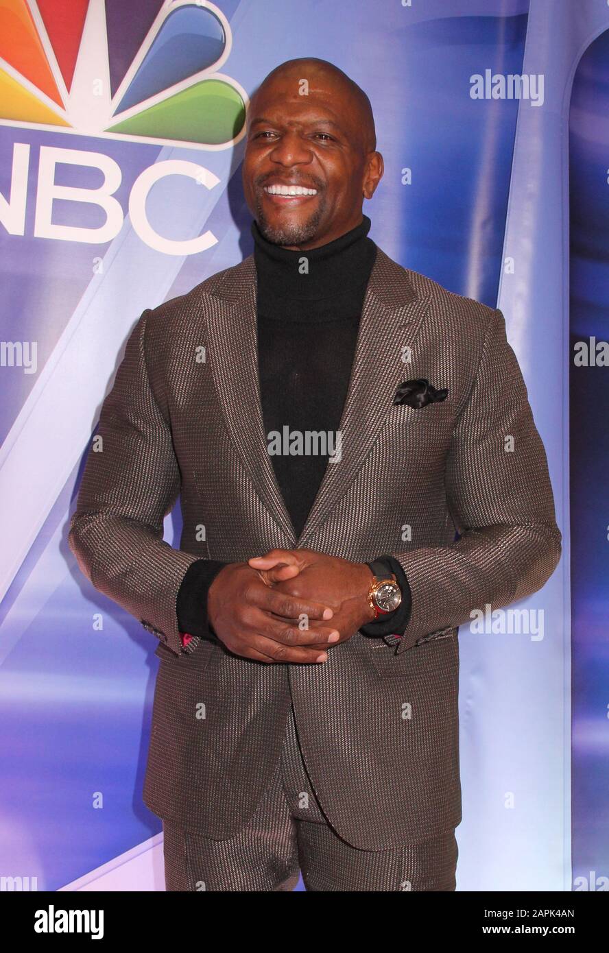 New York, NY, USA. 23rd Jan, 2020. Terry Crews at NBC's New York Press ...