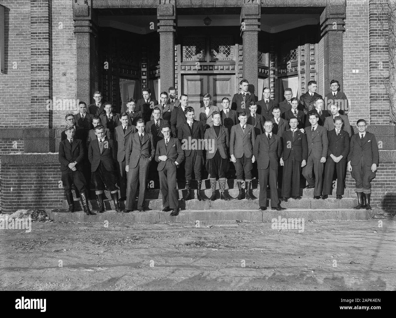 course students, group photos Date: undated Keywords: course students ...