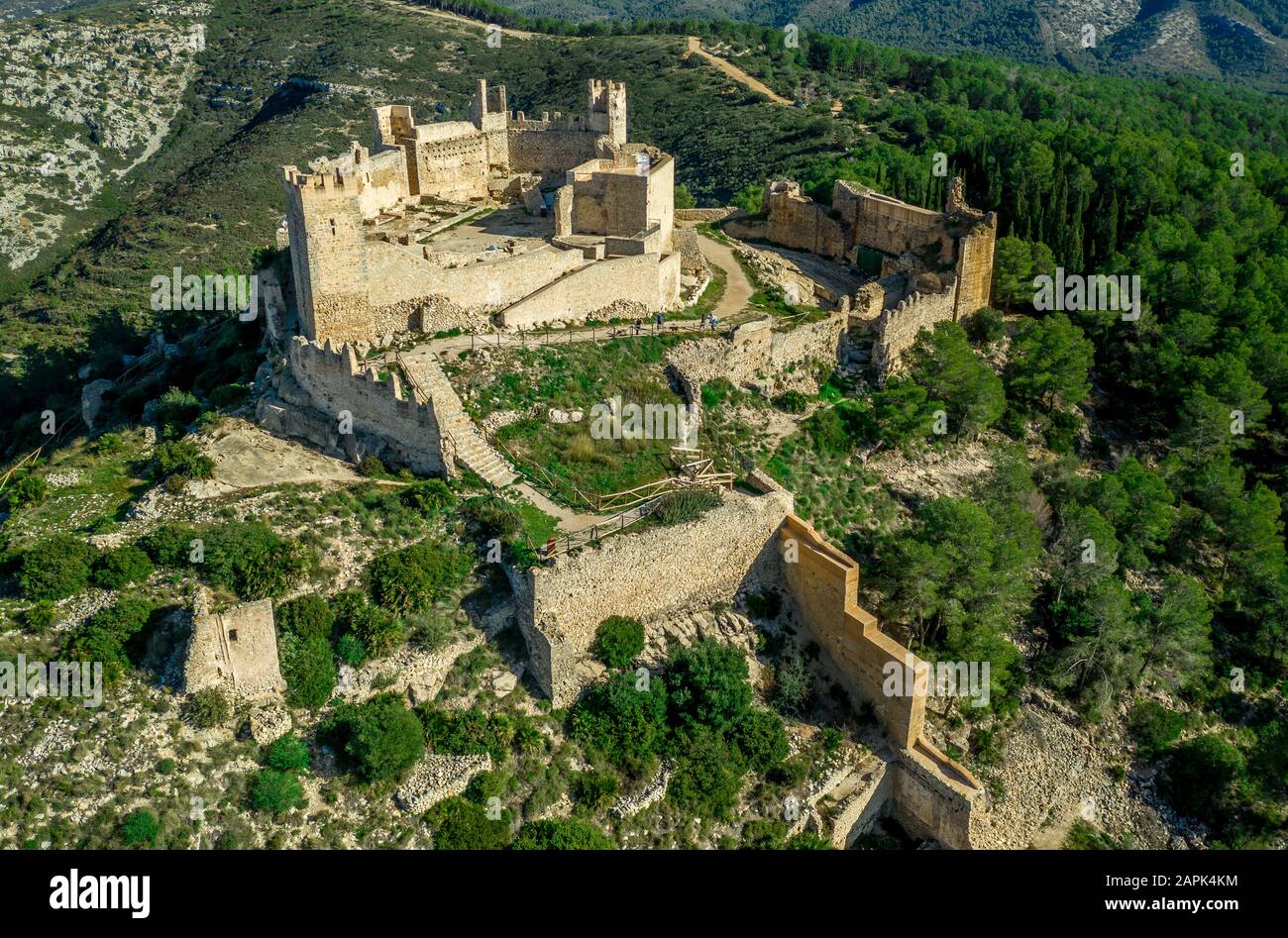 Templarios castle hi-res stock photography and images - Alamy