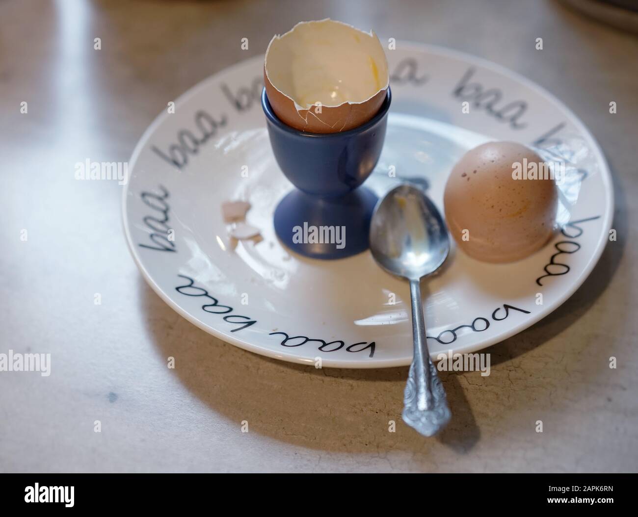 Empty plate after meal eaten hi-res stock photography and images - Alamy