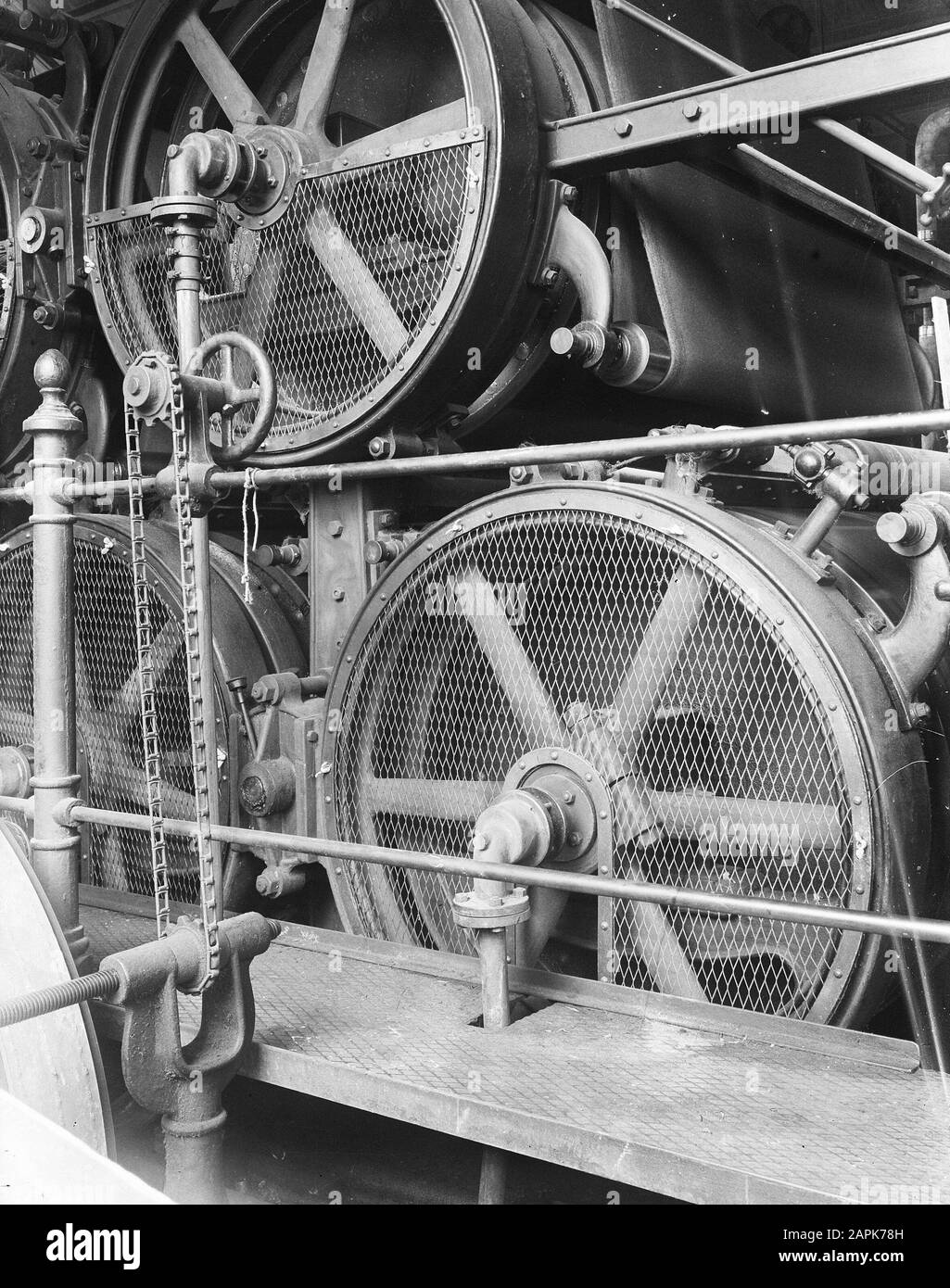 9x12 Safety pulleys continuous machine textile factory Date: undated ...