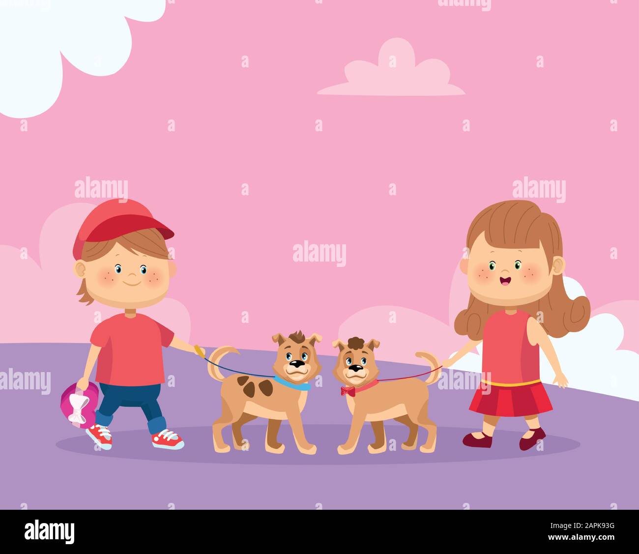 Girl And Boy Dogs High Resolution Stock Photography and Images - Alamy