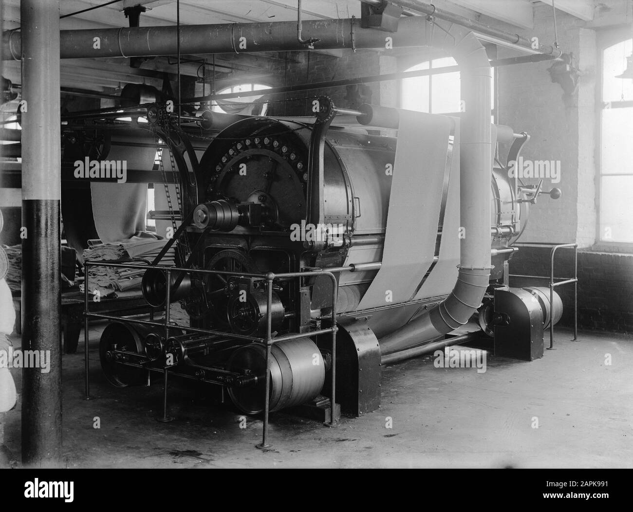 13x18 Dust extraction system in a textile factory Date: undated ...