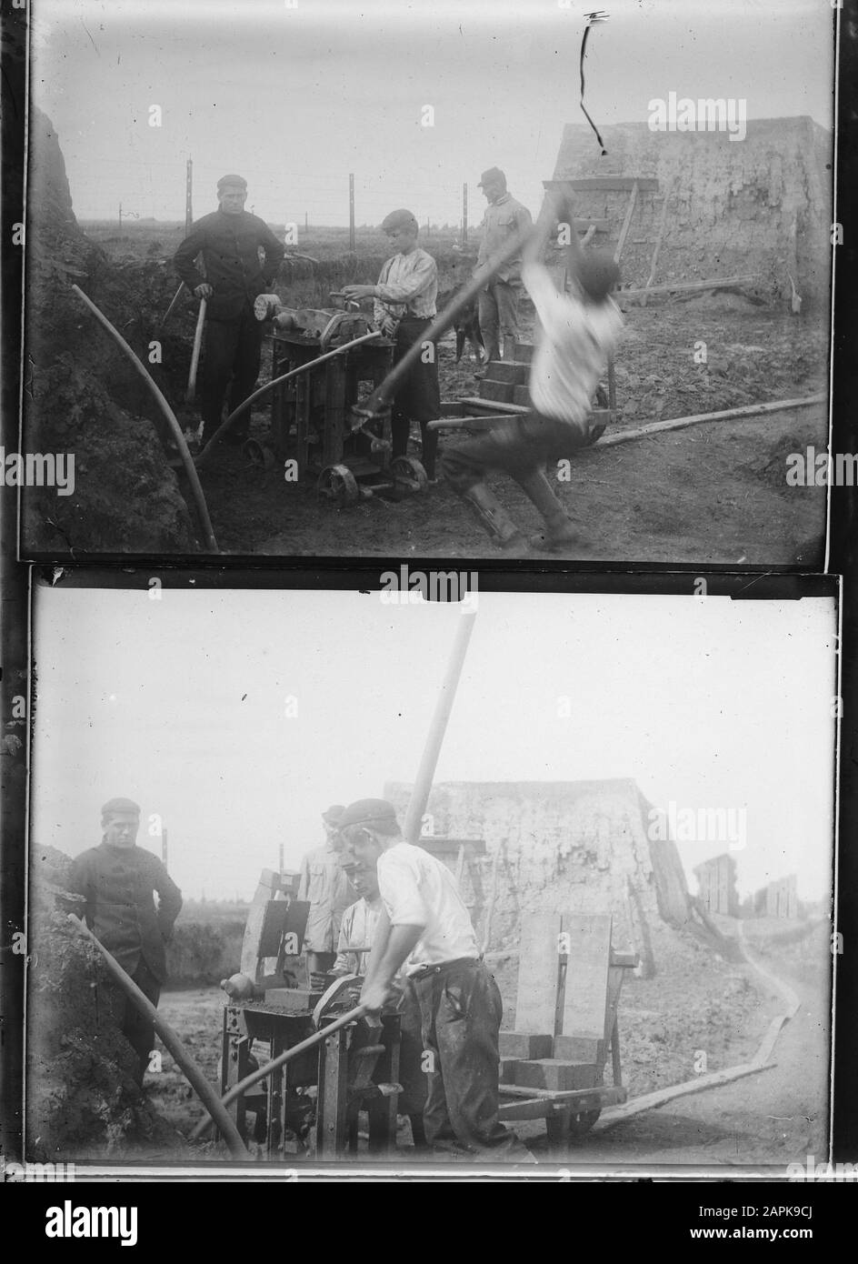 13x18 (2 photos) Stone press Date: undated Keywords: steenpresses Stock ...