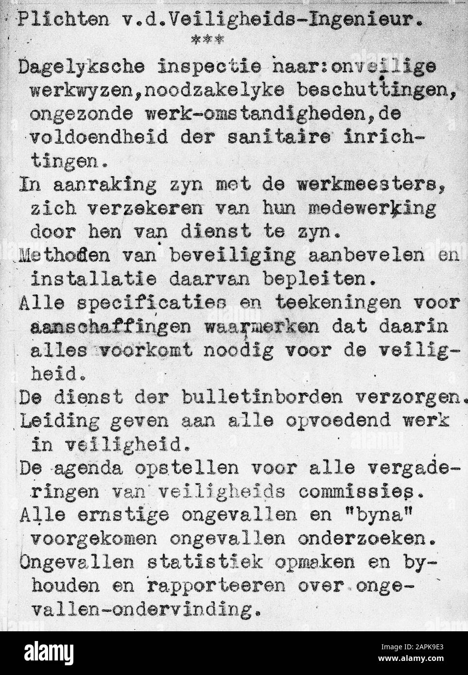 Safety duties hi-res stock photography and images - Alamy