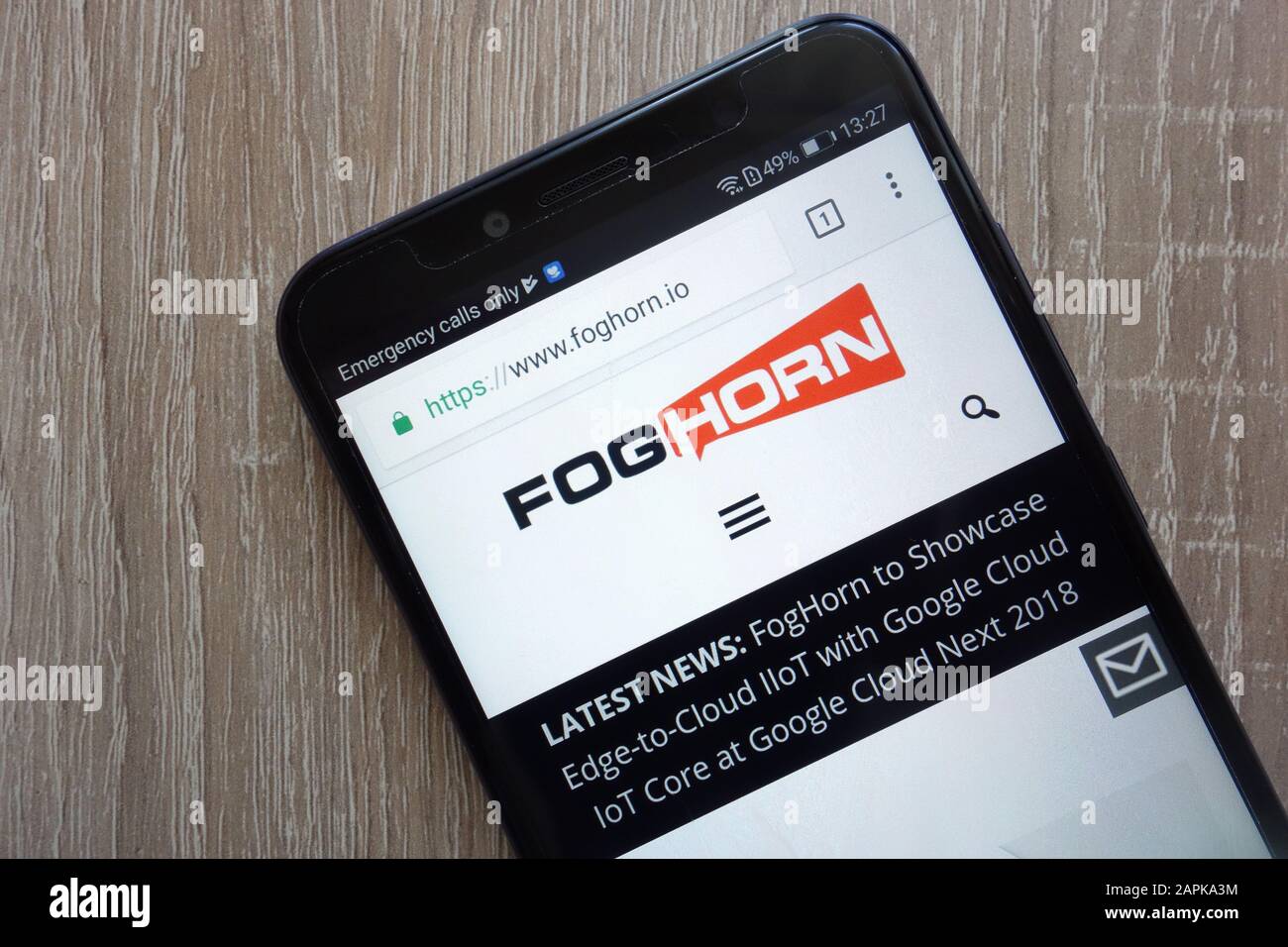 Foghorn sign hi-res stock photography and images - Alamy