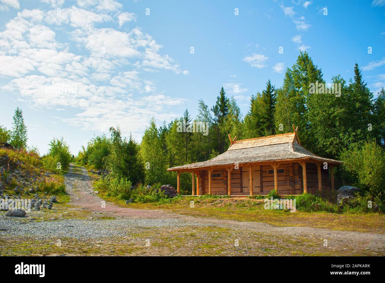Outdoor adventure spring cabin hi-res stock photography and images - Alamy