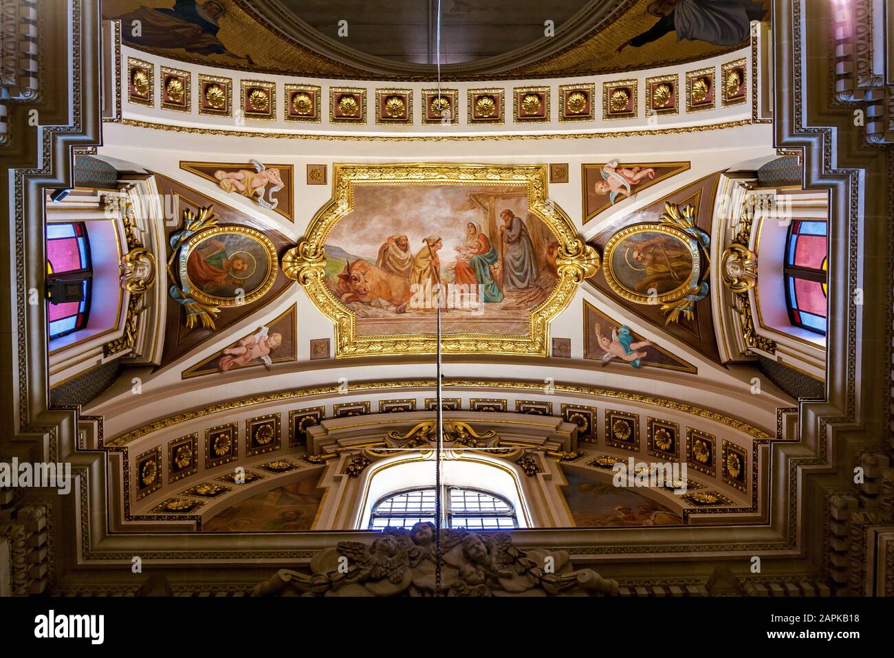 Valletta city hall on malta hi-res stock photography and images - Alamy
