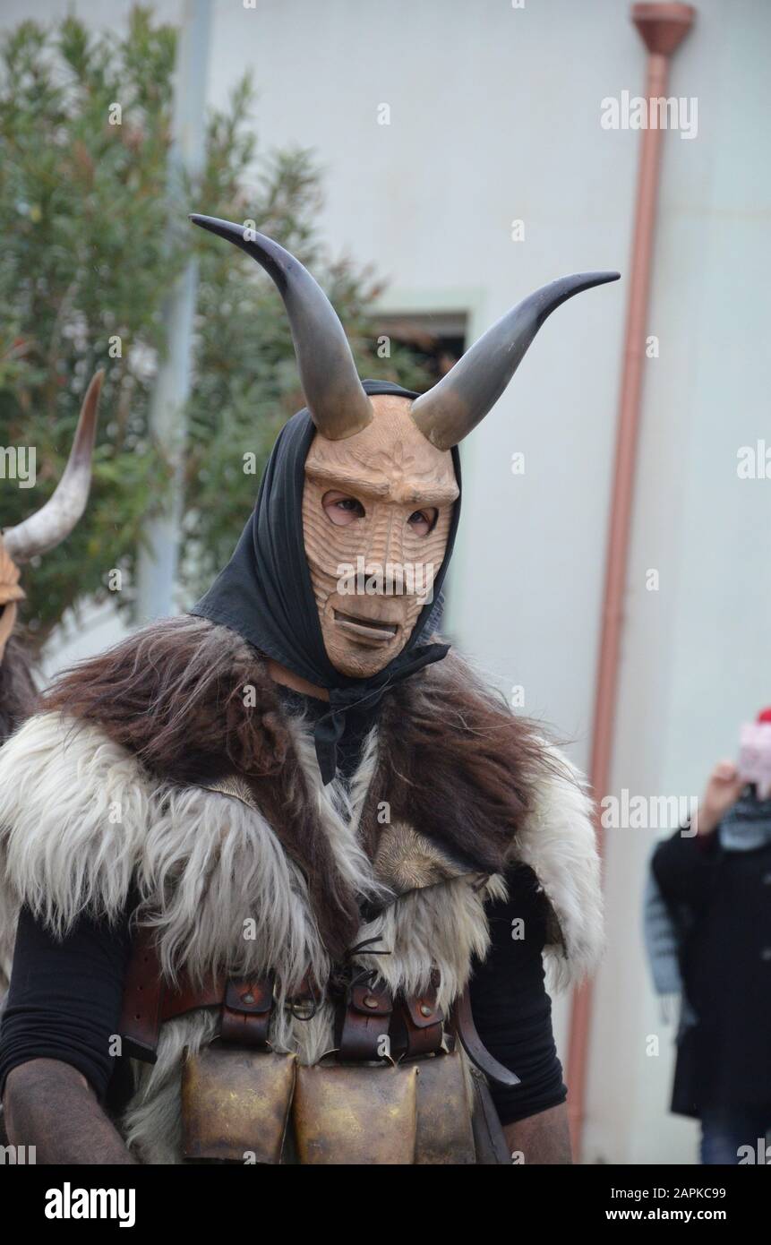 Traditional masks of Sardinia Stock Photo - Alamy