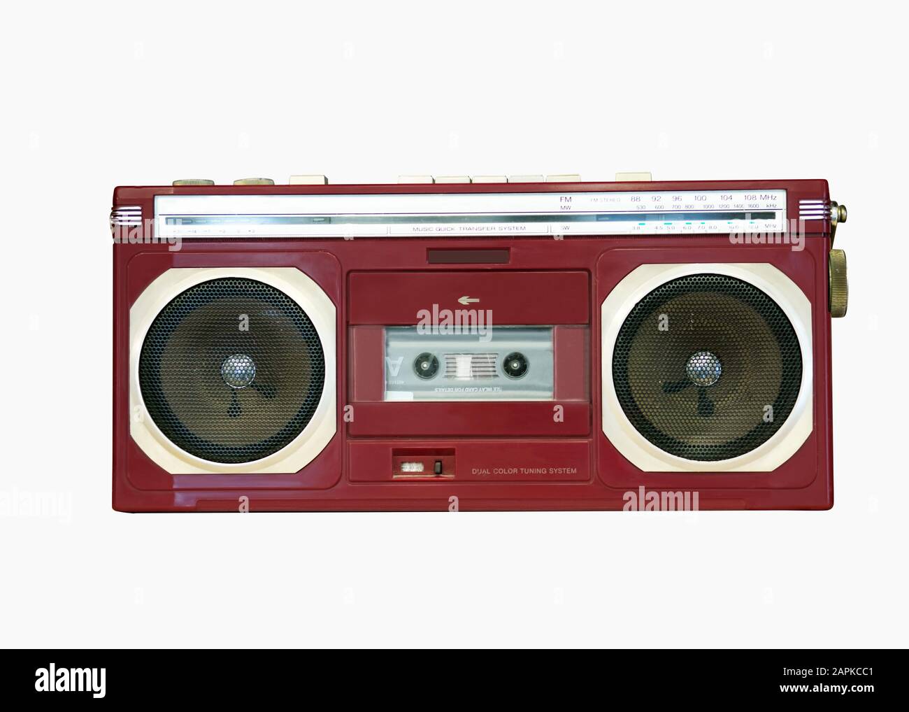 Vintage cassette player Stock Photo - Alamy