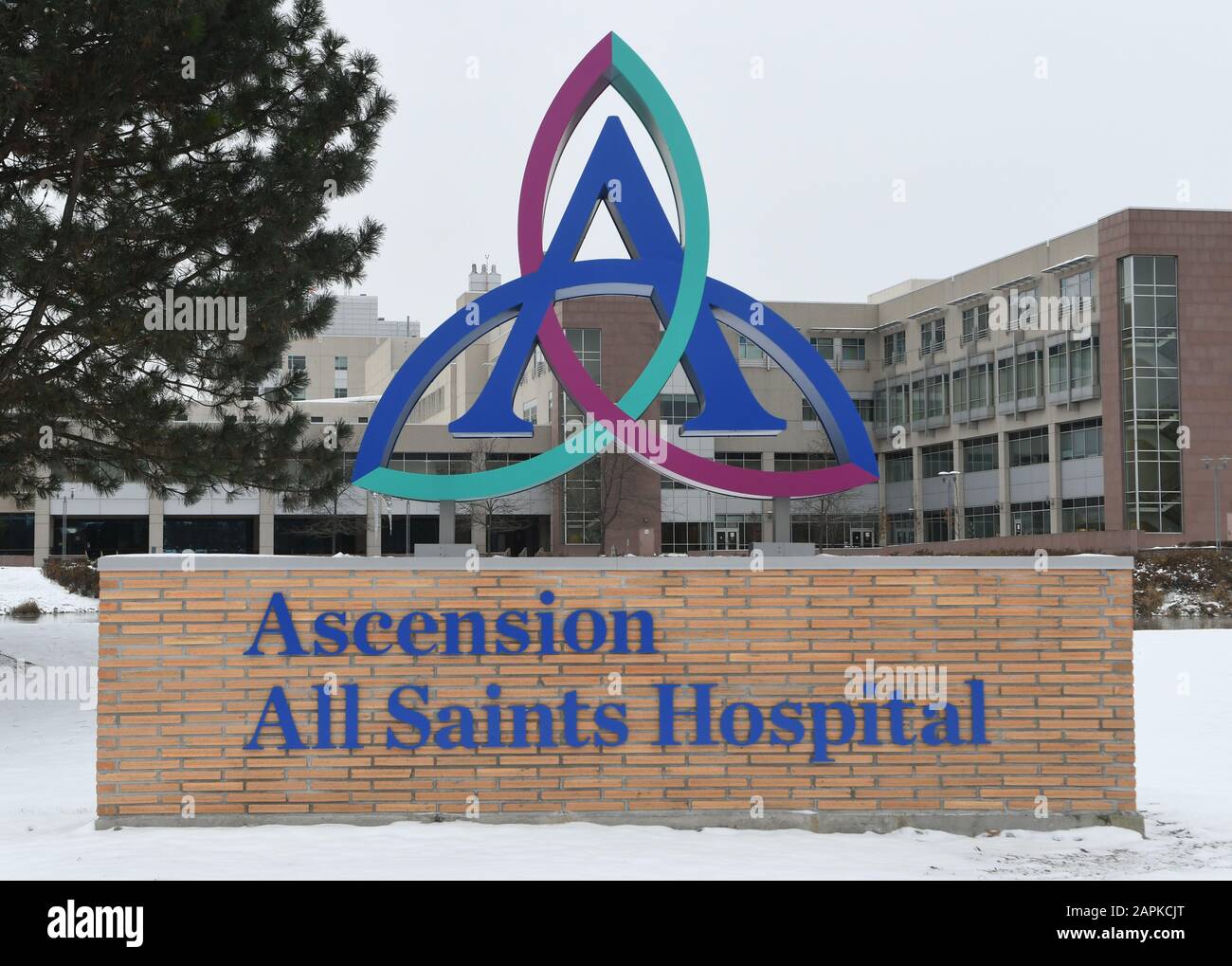 Racine, Wisconsin, USA. 13th Nov, 2019. Ascension All Saints Hospital ...