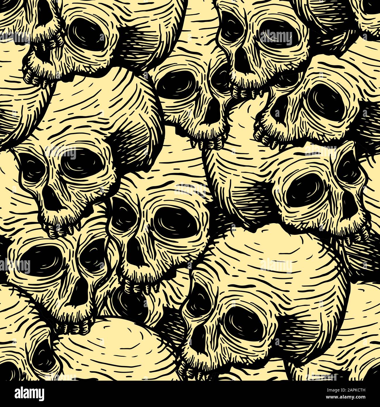 Skulls head Stock Vector Images - Alamy