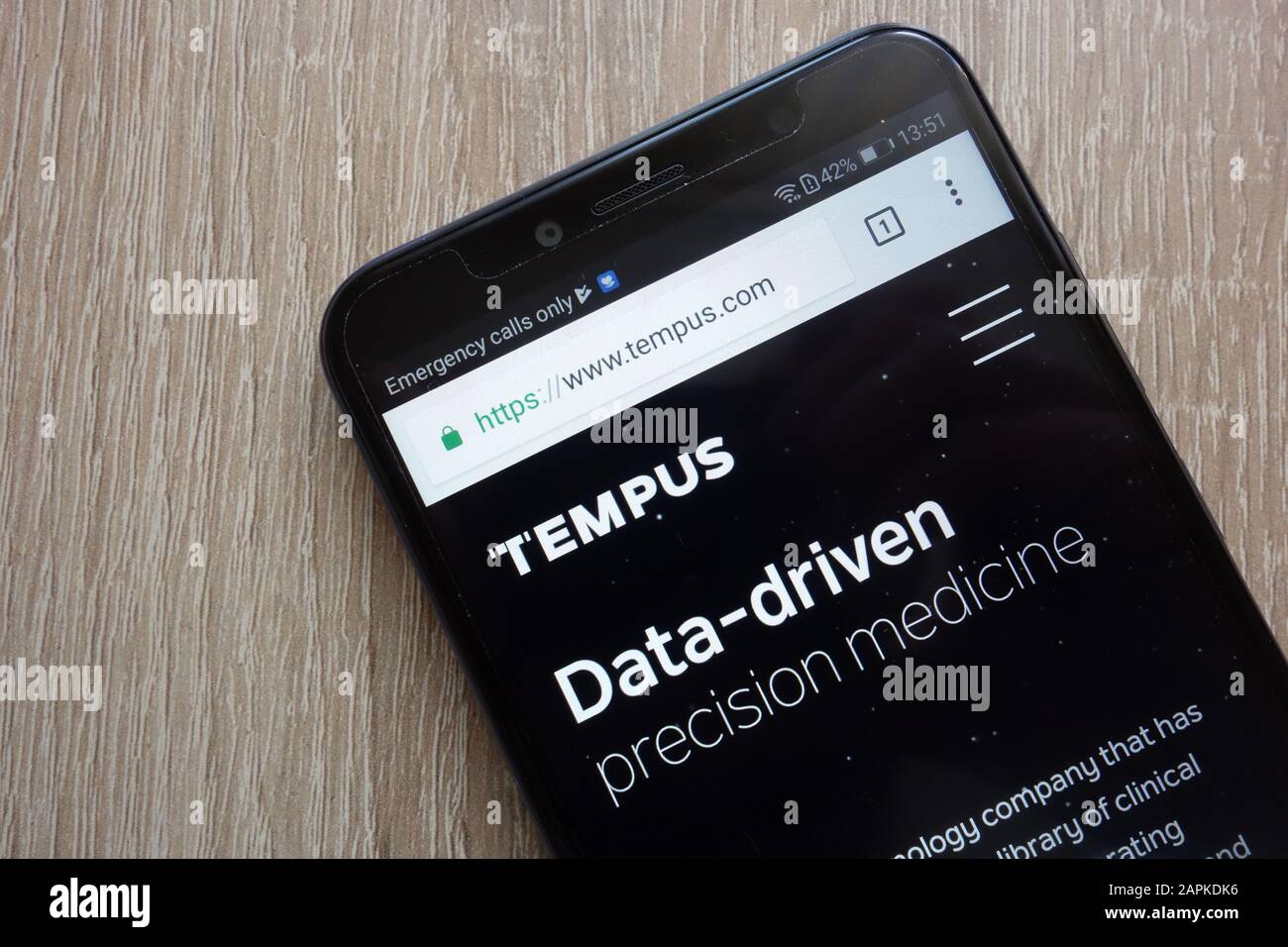 Tempus labs hi-res stock photography and images - Alamy