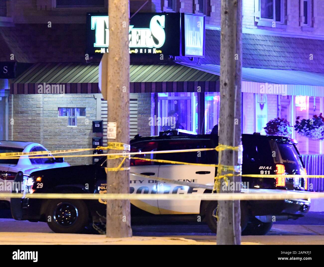 June 18, 2019 - Racine, Wisconsin, USA - An off-duty Racine, Wisconsin ...