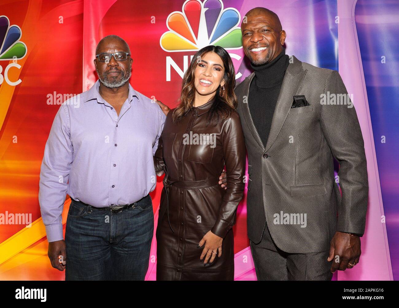 Stephanie beatriz nbc press junket hi-res stock photography and images ...