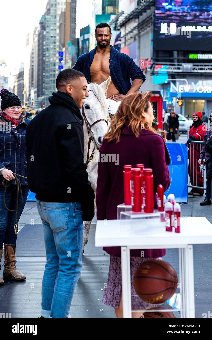Old spice actors isaiah mustafa passes torch to keith powers hi-res ...