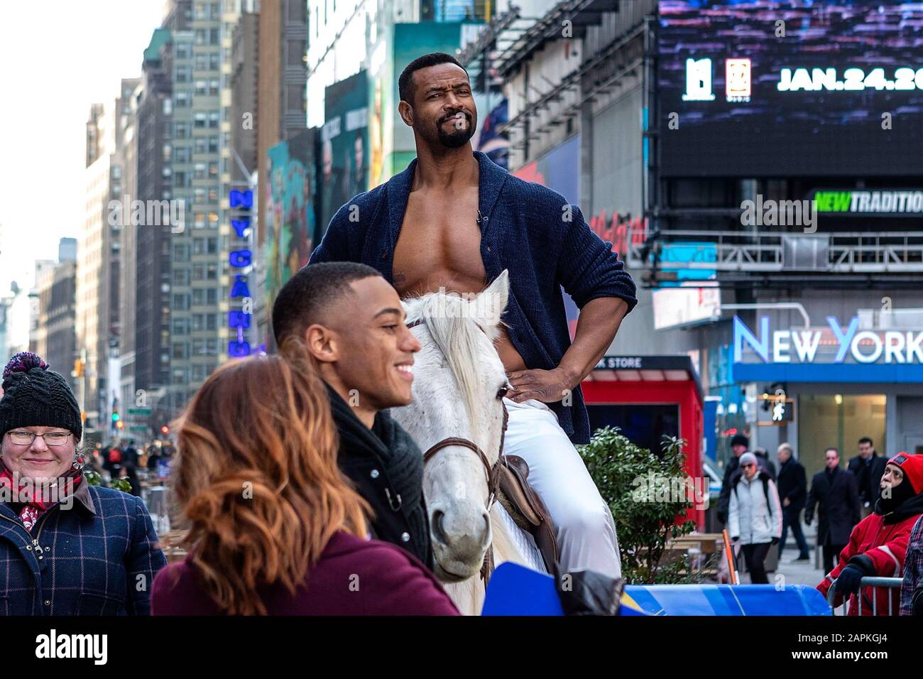 Old spice actors isaiah mustafa passes torch to keith powers hi-res ...