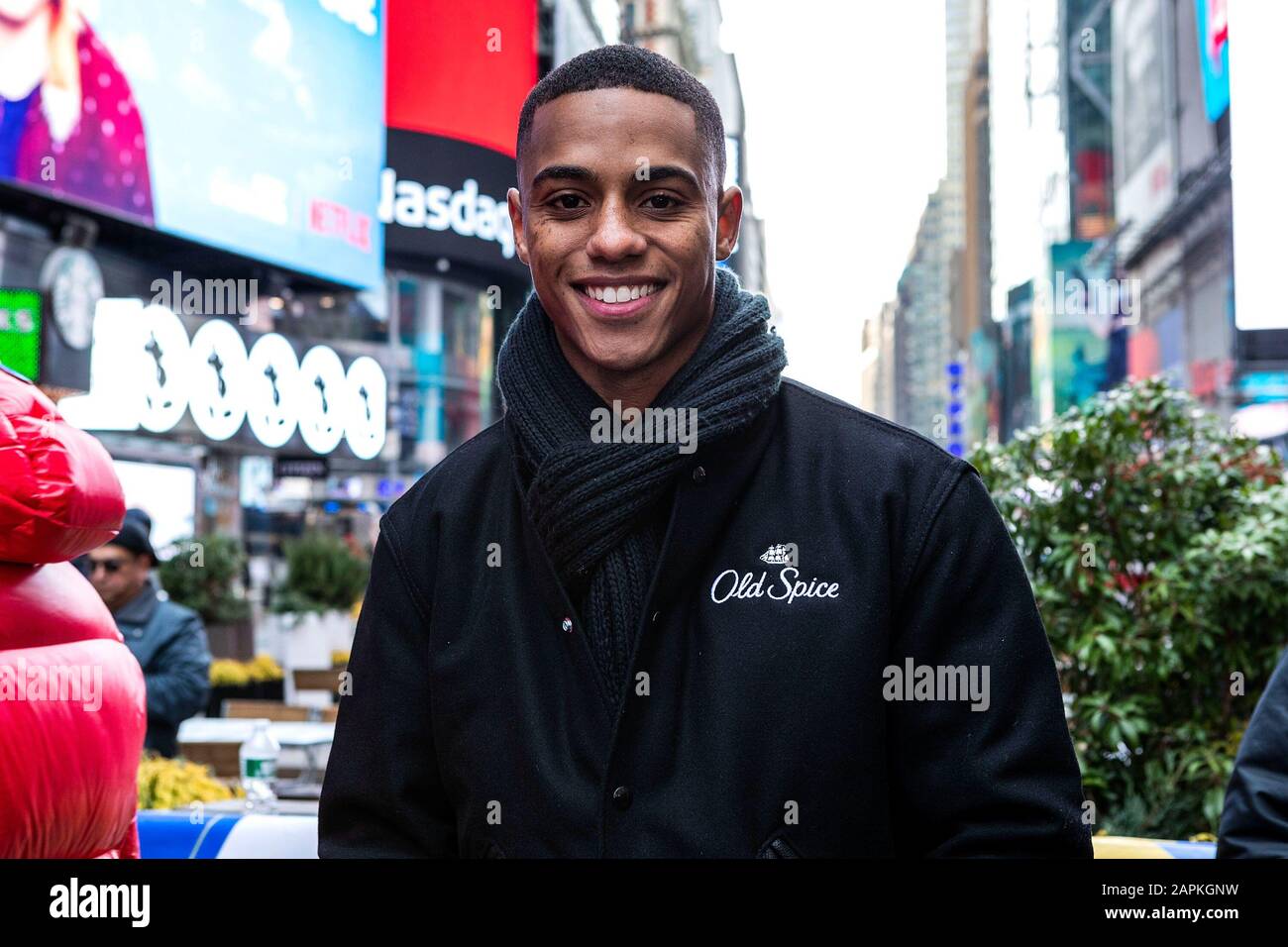 Old spice actors isaiah mustafa passes torch to keith powers hi-res ...