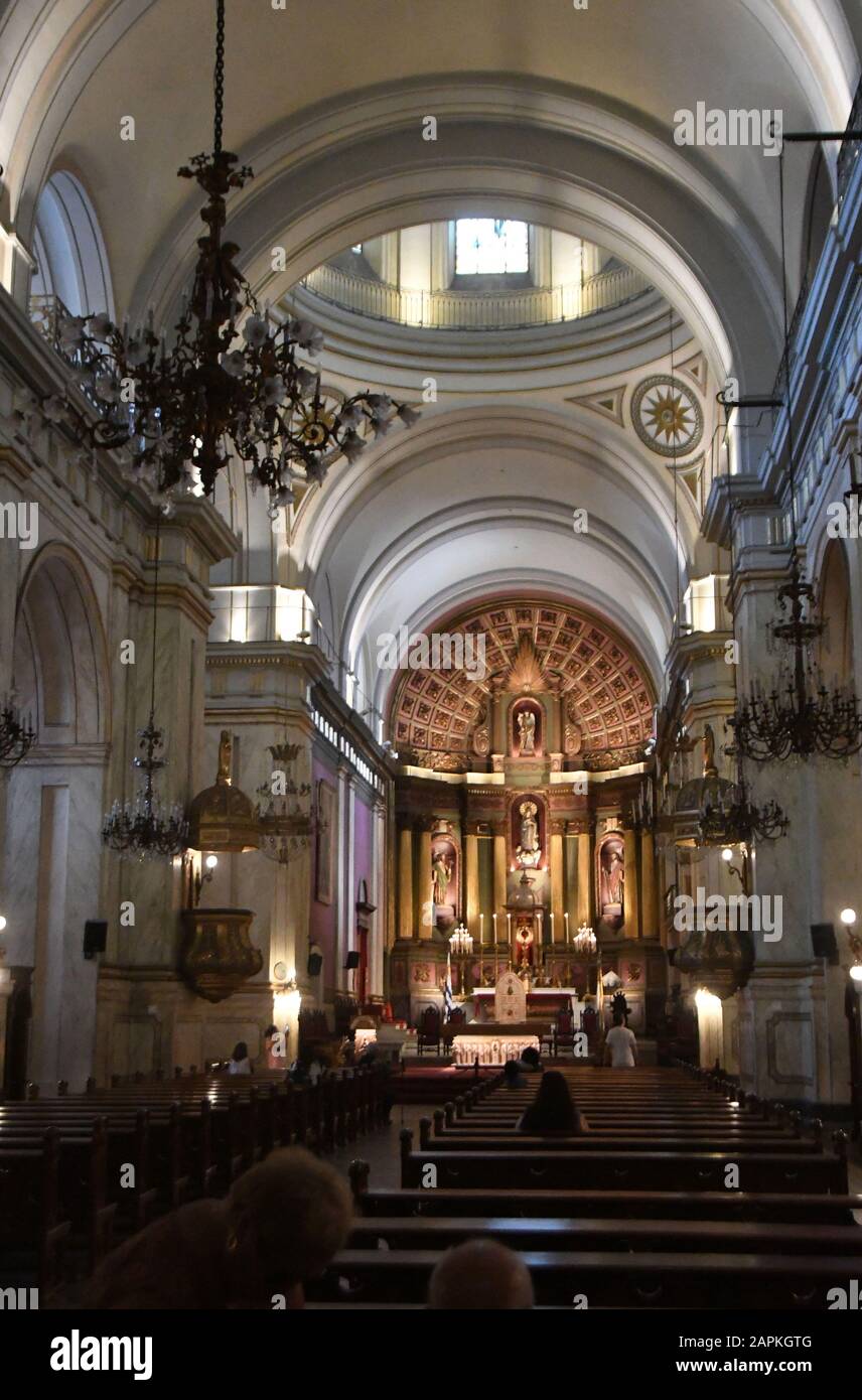 Montevideo, Uruguay. 7th Mar, 2019. The Metropolitan Cathedral is in ...