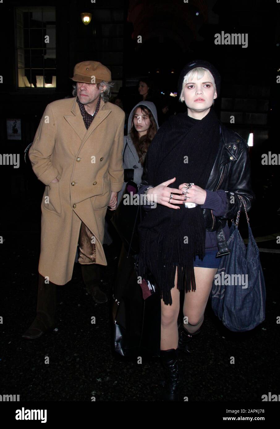 Bob Geldof And Tiger Lily High Resolution Stock Photography and Images ...