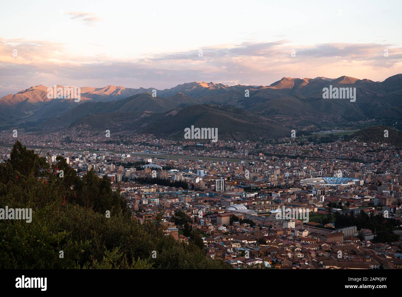 Mountains of cusco panoramic hi-res stock photography and images - Alamy