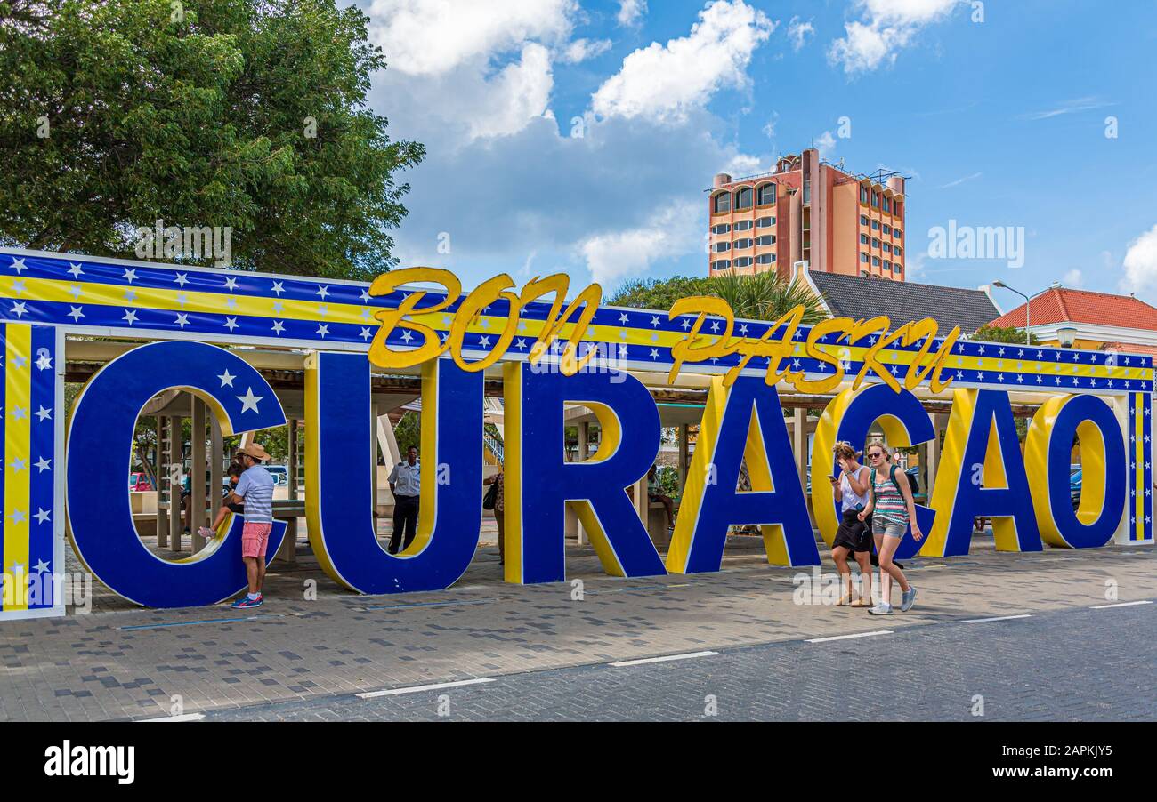 Bon Pasku Curacao Stock Photo - Alamy