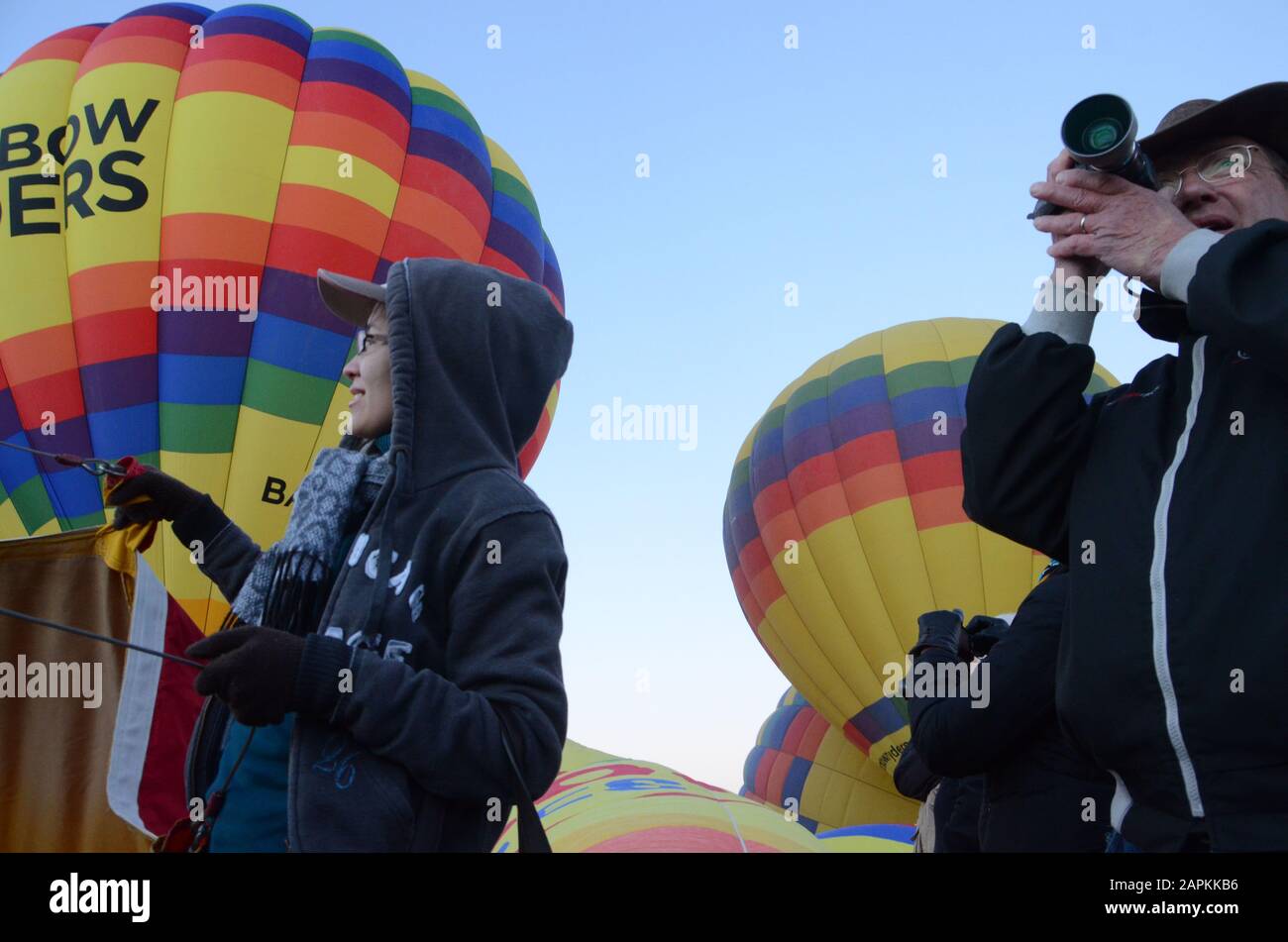 Albuquerque balloon fiesta 1972 hi-res stock photography and images - Alamy