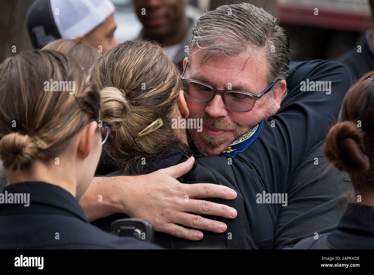 Sacramento, CA, USA. 23rd Jan, 2020. Denis OÃ Sullivan, father of slain ...