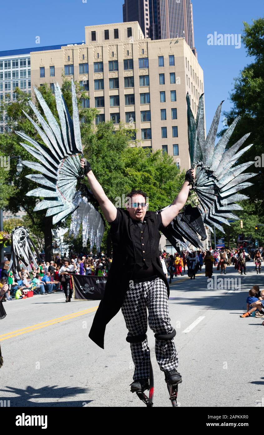 Winged Elf in Parade Stock Photo - Alamy