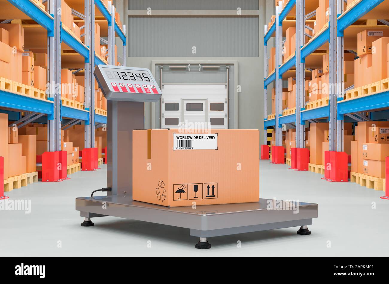 Parcel scale hi-res stock photography and images - Alamy