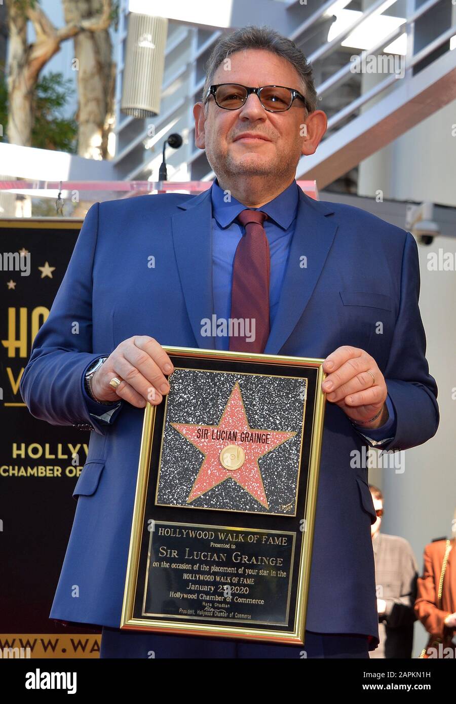 Los Angeles, United States. 23rd Jan, 2020. Sir Lucian Grainge ...