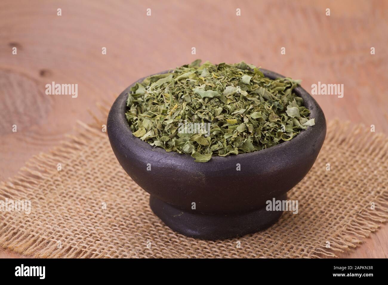 leaves and moringa powder, super food and natural medicine, Moringa ...