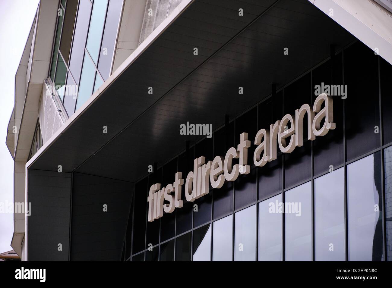 Construction of first direct arena hi-res stock photography and images ...
