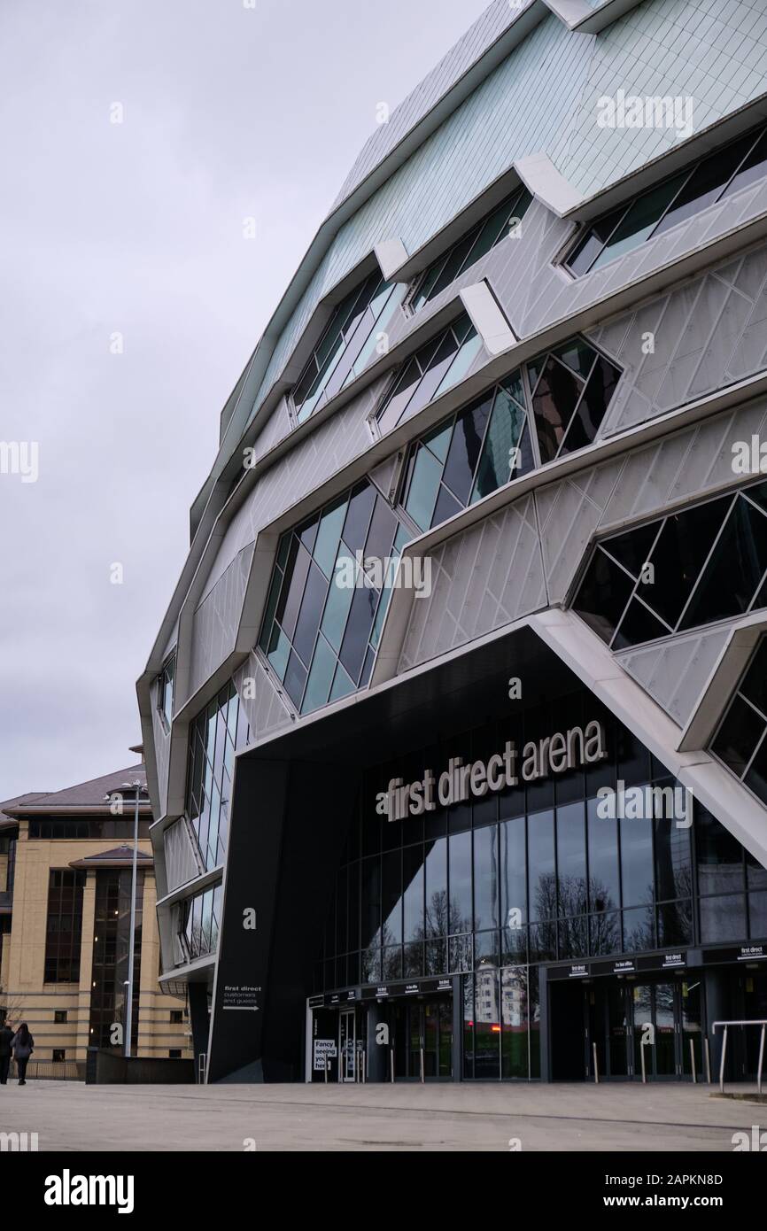 Construction of first direct arena hi-res stock photography and images ...