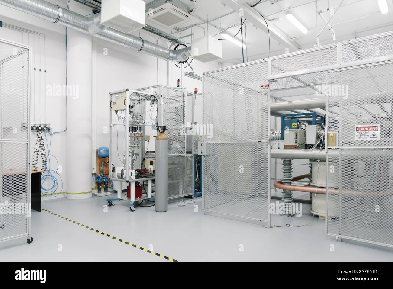 Interior of a technology center Stock Photo - Alamy