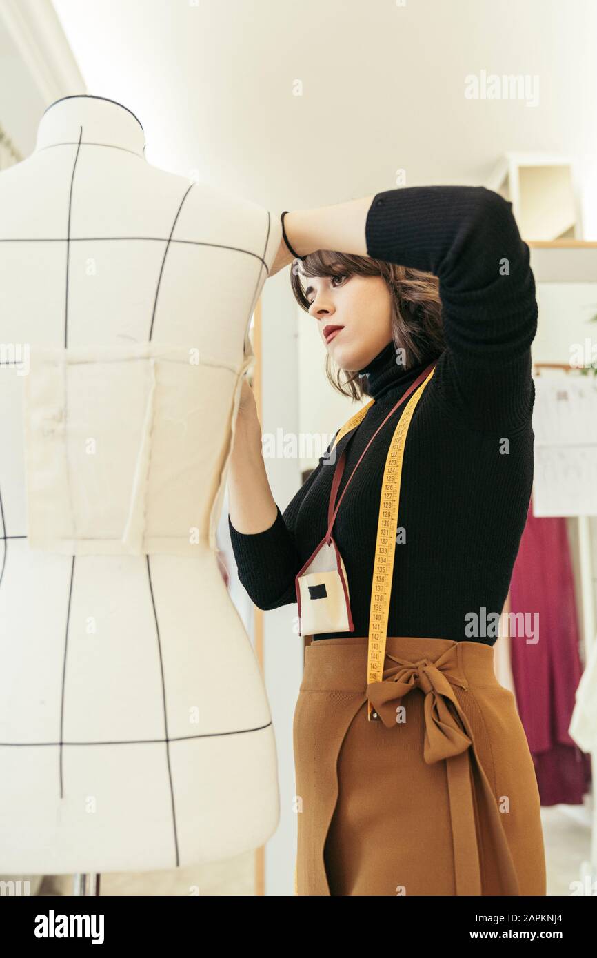 Fashion designer at work Stock Photo - Alamy