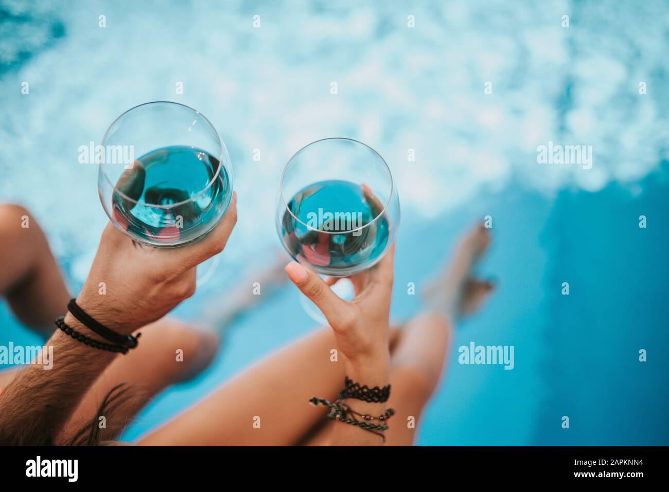 Pool glasses hi-res stock photography and images - Alamy
