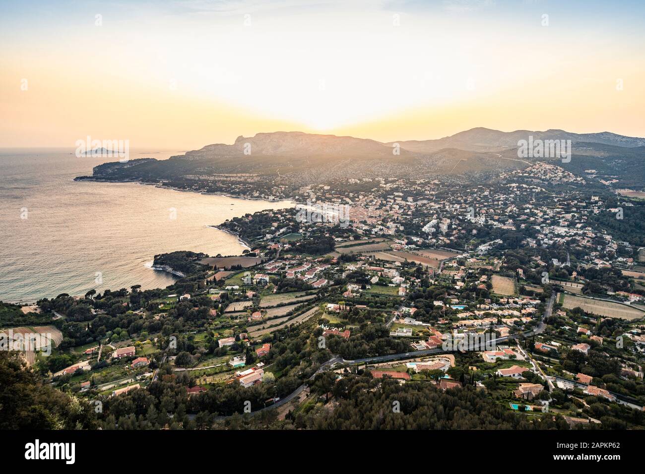 Sunset cap canaille cassis hi-res stock photography and images - Alamy