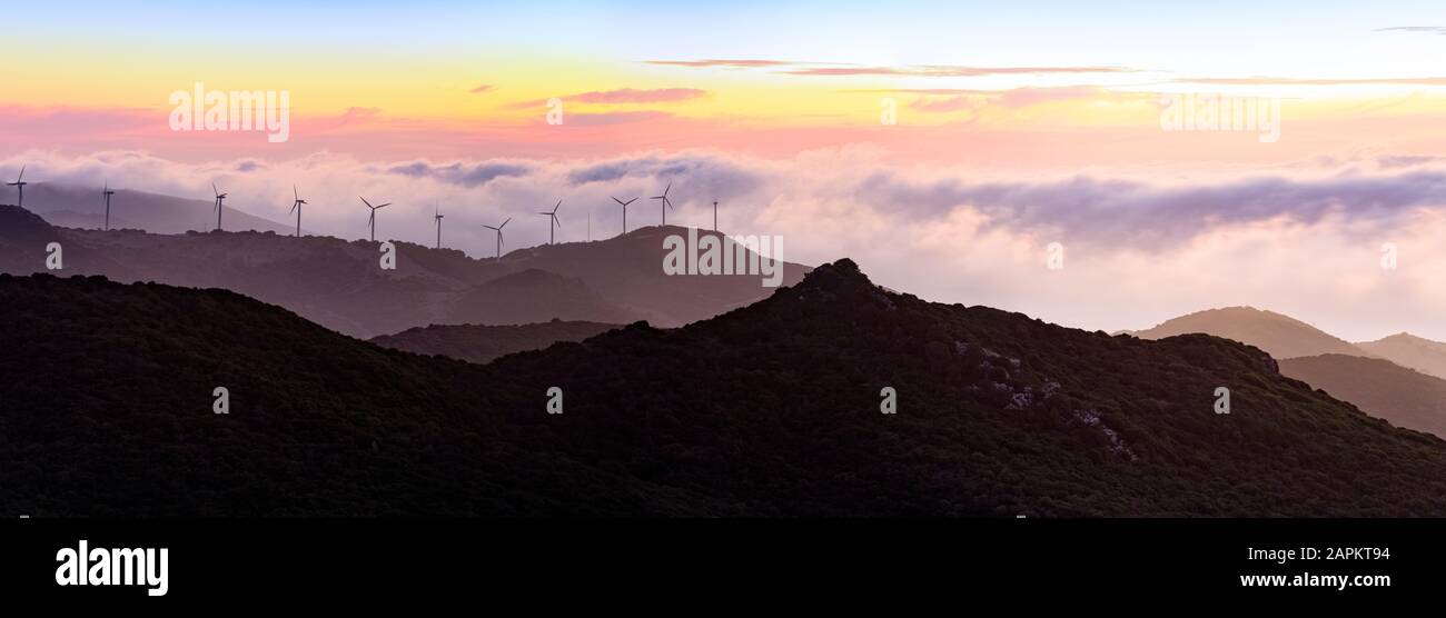 Gibraltar wind turbines hi-res stock photography and images - Alamy