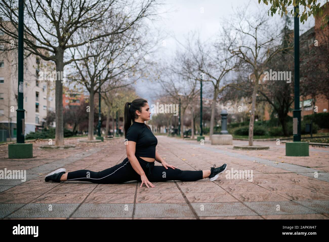 Split paths with person hi-res stock photography and images - Alamy