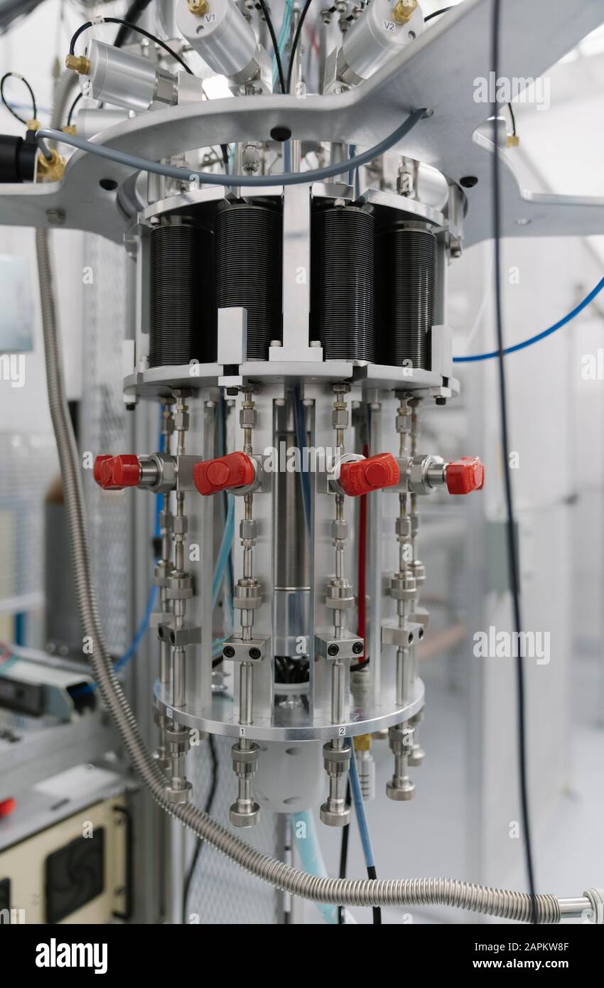 Device in a laboratory Stock Photo - Alamy