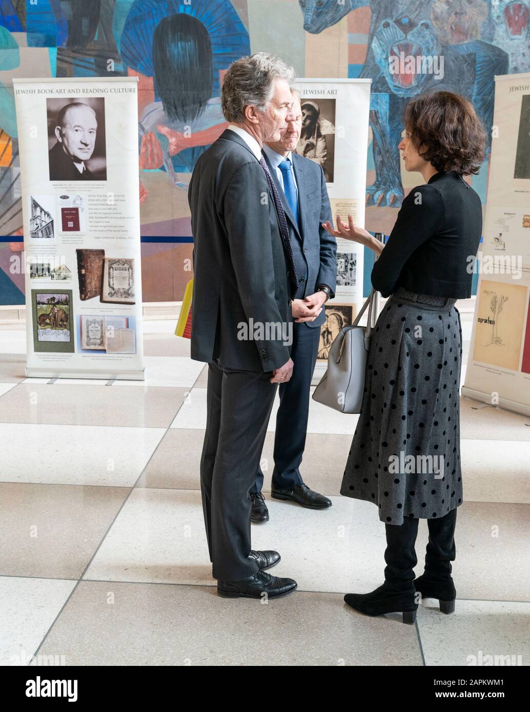 New York, NY - January 23, 2020: German Ambassador Christoph Heusgen ...