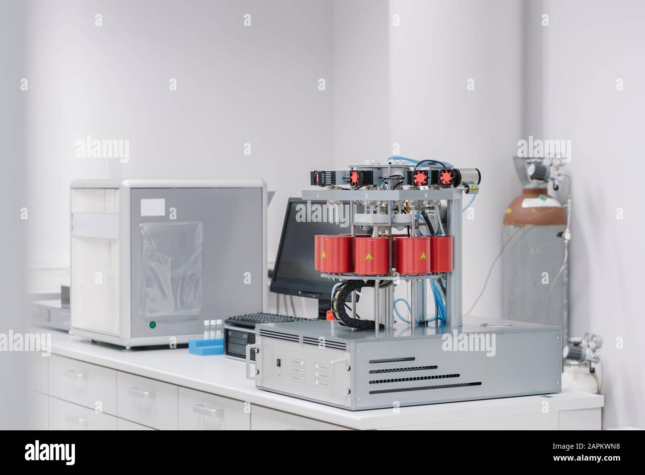 Device in a laboratory Stock Photo - Alamy