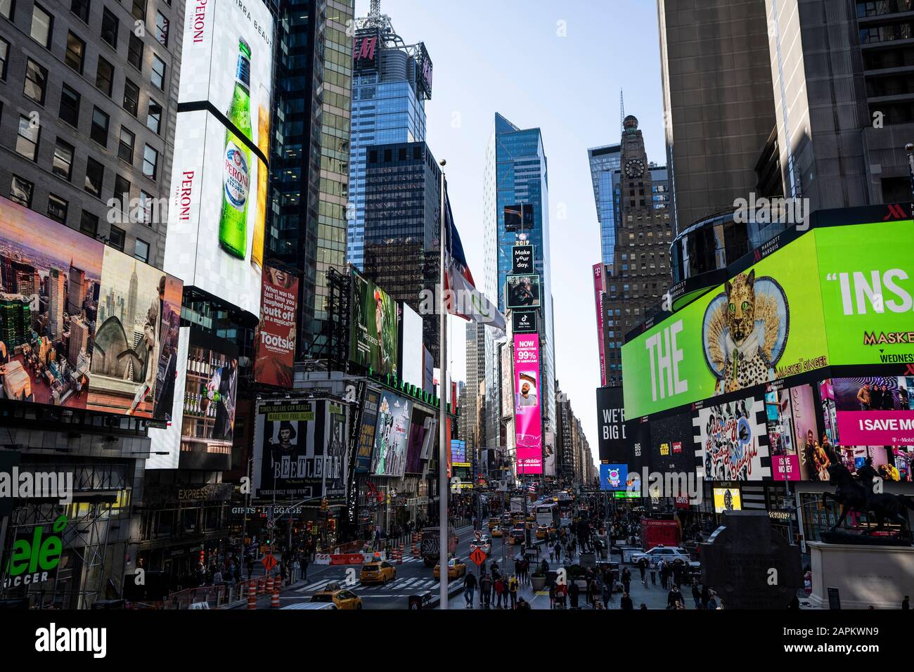 USA, New York, Times Square Stock Photo - Alamy