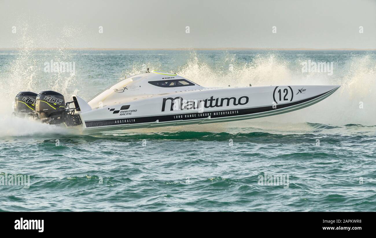 UIM 2019 Xcat World Championship, Sunset Beach Dubai. Australian entry ...